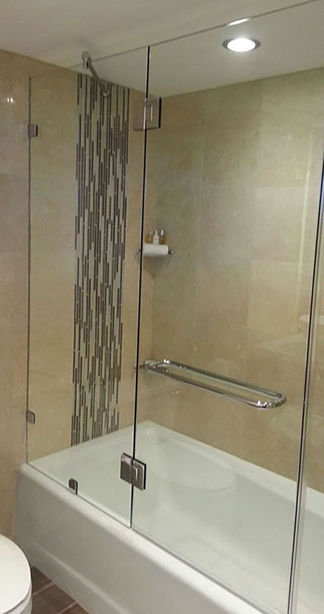 Frameless Showers/Bath Enclosures - Absolute Glassworks