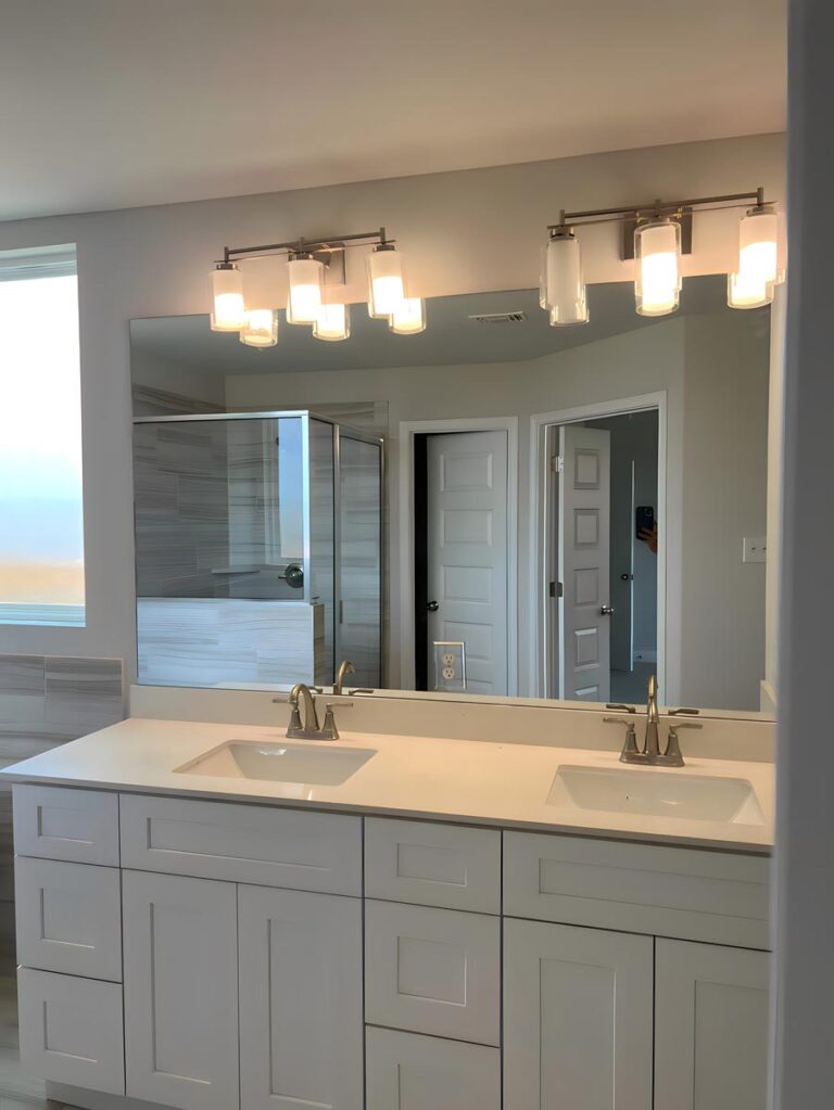 How much does a custom glass mirror cost in Houston?