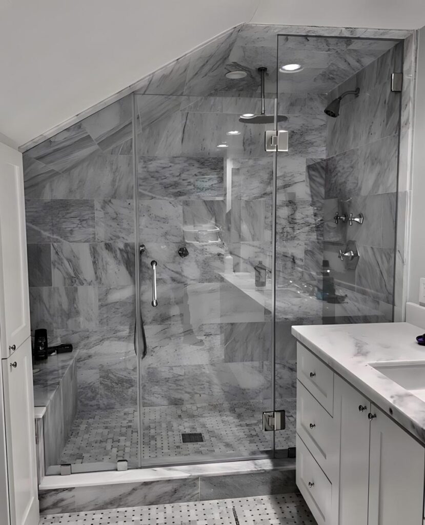 Framed Showers/Bath Enclosures - Absolute Glassworks