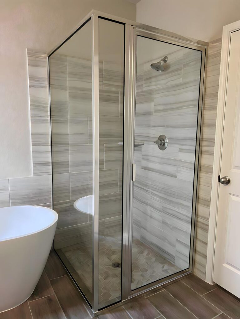 Framed Showers/Bath Enclosures - Absolute Glassworks