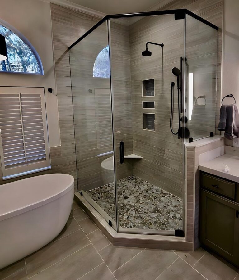 Framed Showers/Bath Enclosures - Absolute Glassworks